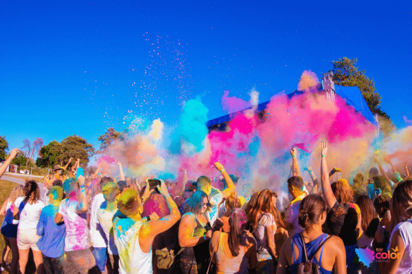 Holi colors | Holi powder made for festivals and color runs